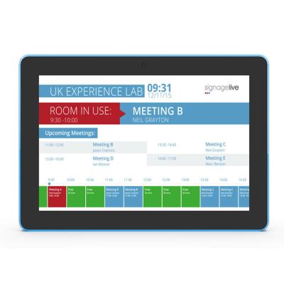 China 10.1 Inch Android 8.1 Tablet PC with LED Light, NFC & PoE - 2GB RAM, 16GB Storage Commercial Device for sale