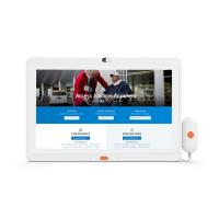 China 15.6 Inch Medical Hospital Android Tablet with PoE, 1080P Display and One-Click Call Handle for sale