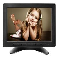 China 8-Inch 800×480 LCD CCTV Monitor with 9-36VDC Input, HDMI, BNC, AV and USB Ports for 24/7 Surveillance for sale