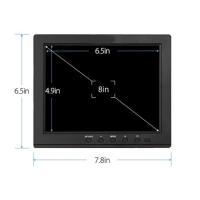 China 8-Inch 800×480 LCD CCTV Monitor with 9-36VDC Input, HDMI, BNC, AV and USB Ports for 24/7 Surveillance for sale