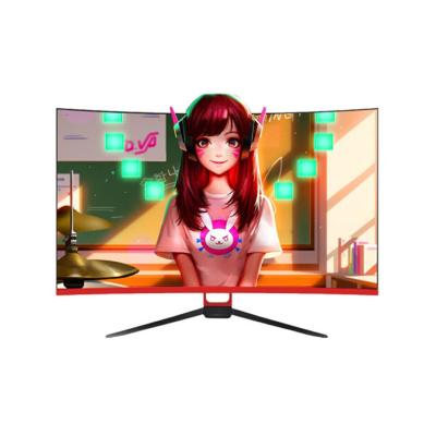 China 32 Inch 2560x1440 QHD 144Hz Gaming Monitor with 1800R Curvature and AMD FreeSync for sale