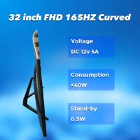 China 32-Inch FHD 165Hz Curved Gaming Monitor with 2ms Response Time and AMD FreeSync for Competitive Gaming for sale