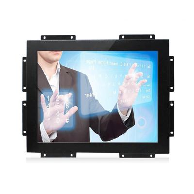 China 17-Inch 1280×1024 Open Frame Touch Screen Monitor with USB Interface and 1000:1 Contrast Ratio for Industrial Applications for sale