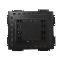 China 17-Inch 1280×1024 Open Frame Touch Screen Monitor with USB Interface and 1000:1 Contrast Ratio for Industrial Applications for sale