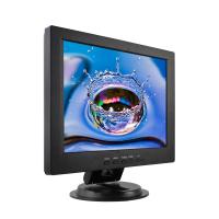 China 10.4-inch BNC LCD CCTV Monitor with 1024x768 Resolution and 350cd/m² Brightness for Surveillance Systems for sale