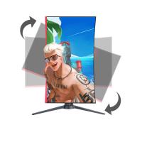 China 27-Inch 165Hz 2K Curved Gaming Monitor with 1ms Response Time and AMD FreeSync - VA Panel Display for sale
