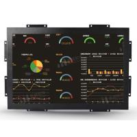 China 21.5 Inch Open Frame Touch Screen Monitor with 1000cd/m² Brightness and 10-Point Capacitive Touch for sale