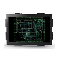 China 21.5 Inch Open Frame Touch Screen Monitor with 1000cd/m² Brightness and 10-Point Capacitive Touch for sale