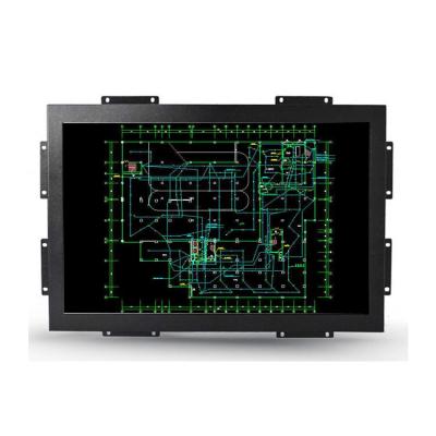 China 21.5 Inch Open Frame Touch Screen Monitor with 1000cd/m² Brightness and 10-Point Capacitive Touch for sale