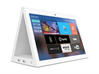 China 10-inch Dual Screen Android Tablet POS with Quad Core RK3288 Processor and Waterproof Design for sale