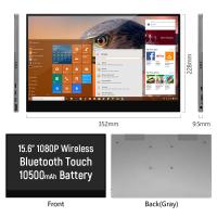 China UPERFECT 15.6 Inch Portable Touch Screen Monitor with 350cd/m² Brightness and 1080P FHD IPS Display for sale