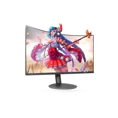 China 24 Inch 75Hz Curved Gaming Monitor with 2ms Response Time, 1920x1080 VA Display and VESA Mount for sale