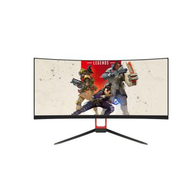 China 30 Inch Curved Gaming Monitor 1920x1080 75Hz 1ms with AMD FreeSync and 1500R Curvature for sale