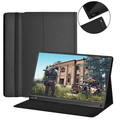 China 15.6 Inch 1080p Anti Glare IPS Touch Screen Portable Monitor with 10000mAh Battery for sale