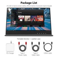 China Hopestar 15.6 Inch Ultra Slim Full HD IPS Touch Screen Monitor 10 Point Commercial Industrial for sale