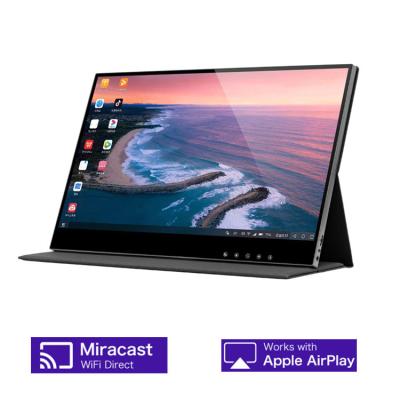 China Hopestar 15.6 Inch Ultra Slim Full HD IPS Touch Screen Monitor 10 Point Commercial Industrial for sale