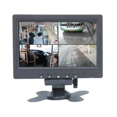 China 7-Inch TFT LCD Car Monitor with 800×480 Resolution and Dual Camera Inputs for 12-24V Vehicles for sale