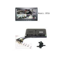 China 7-Inch TFT LCD Car Monitor with 800×480 Resolution and Dual Camera Inputs for 12-24V Vehicles for sale