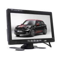 China 7 Inch 1024x600 TFT LCD Rear View Car Monitor with Dual Camera Inputs 12V/24V DC for sale
