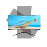 China 30 Inch 75Hz Ultrawide Curved Gaming Monitor with 1500R Curvature and 1920x1080 Full HD Resolution for sale