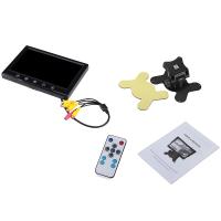 China 9 Inch 1024x600 LCD Car Monitor with 4 Video Inputs and 5ms Response for Bus Truck Vehicles for sale