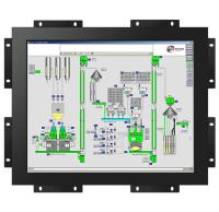 China 12 Inch Open Frame Touch Screen Monitor with 350cd/m² or 1000cd/m² Brightness Options, 1024×768 Resolution for sale