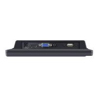 China 10.1 Inch Industrial LCD Monitor 1280x800 IPS Display with HDMI USB VGA Inputs for sale