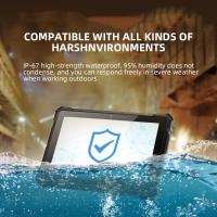 China 8-Inch IP68 Rugged Tablet PC with Android 9.0/11.1, 800×1280 IPS Display, 3GB RAM, and Fingerprint Recognition for sale