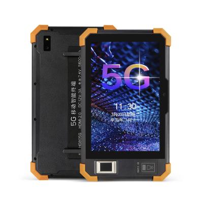 China HG805G IP68 Waterproof 8 Inch Android Industrial Tablet with 5G and Fingerprint Module, 5600mAh Battery for sale