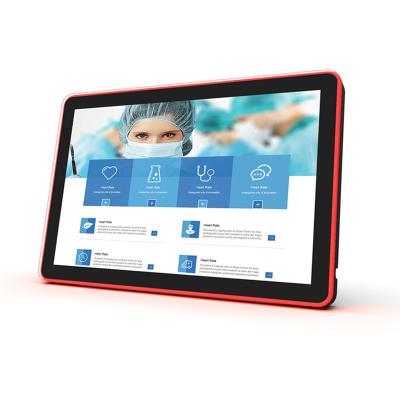 China RK3288 10.1 Inch Wall Mount Touch Screen Tablet Android 8.1 1280x800 LED Light Bar for sale