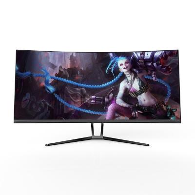 China 35 Inch 3440x1440 200Hz Gaming Monitor 1ms VA Curved Desktop Display for sale