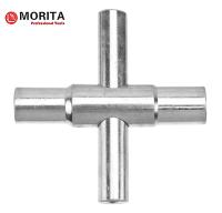 China 4 Way Sillcock Key Stainless Steel 4 Wrench Sizes 1/4 9/32 5/16 11/32 Inch Plumbing Tool for sale