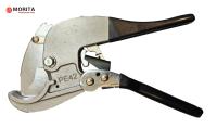 China Plastic Pipe Cutter 42mm Aluminum Alloy Body Gcr15 Blade Ratchet Design PVC Pipe Shears for sale