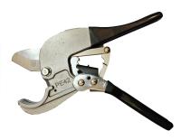 China Plastic Pipe Cutter 42mm Aluminum Alloy Body Gcr15 Blade Ratchet Design PVC Pipe Shears for sale