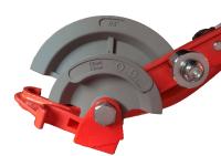 China 2-in-1 Heavy Duty Pipe Bender for 15mm & 22mm Copper Tubing with 180° Bend Capacity for sale