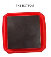 China Collapsible Silicone Magnetic Bowl 120x120x50mm with Strong Base for Bolts, Nuts, Screws Storage for sale