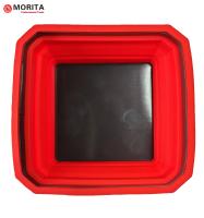 China Collapsible Silicone Magnetic Bowl 120x120x50mm with Strong Base for Bolts, Nuts, Screws Storage for sale