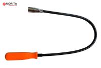 China Magnetic Pick-Up Tool with LED Light - 3lb Capacity 595mm Flexible Stainless Steel Rod for Industrial Use for sale