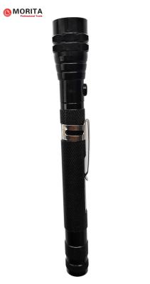 China Telescopic Magnetic Flashlight with 3 LED Lamps 550mm Extended Length 5lb Magnetic Capacity for sale