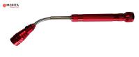 China Telescopic Magnetic Flashlight with 3 LED Lamps - 560mm Extended Length, 15lb Magnet Capacity for Industrial Use for sale