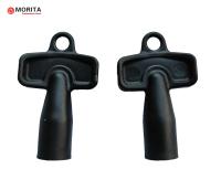 China Nylon Plastic Meter Box Key 2 Pack - 54×33mm Triangle Design with 14mm Socket Diameter for Gas & Electric Utility Cabinets for sale