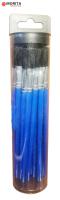 China Flux Brush Plastic Handle 195mm Bristle Set for Applying Flux or Glue on Joints and Threads for sale