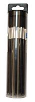 China Flux Brush Plastic Handle 195mm Bristle Set for Applying Flux or Glue on Joints and Threads for sale