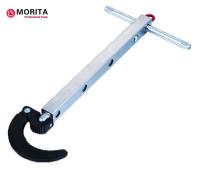 China 11-17 Inch Telescopic Basin Wrench with 180° Rotating Head for Plumbing in Tight Spaces for sale
