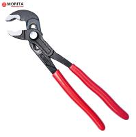 China Ratchet Box Joint Water Pump Pliers 7-12 Inch Chrome Vanadium Steel with Quick Release Button and 25-40mm Clamping Capacity for sale