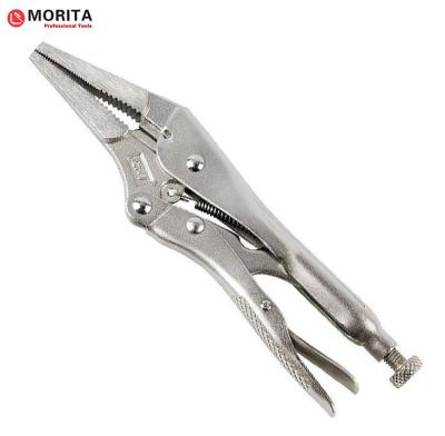 China Long Nose Locking Pliers Chrome Vanadium Steel Pipe Clamp 5