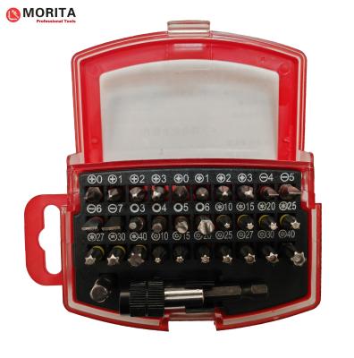 China 32-Piece S2/CR-V Steel Screwdriver and Socket Set for Powered Drills and Impact Drivers for sale