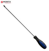 China Professional Long Reach Screwdrivers 2-Pack with Magnetic Tips - 300mm Chrome Vanadium Steel PH2 PZ2 for sale