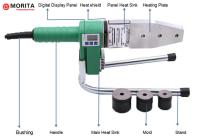 China 800W Plastic Pipe Fusion Welder 20-25-32mm with Digital Display for PPR PE PP PVDF PB Pipes for sale
