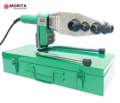 China Plastic Pipe Fusion Welder 800W 220V for 20-63mm PPR PE PP PVDF PB Pipes with Digital Display for sale